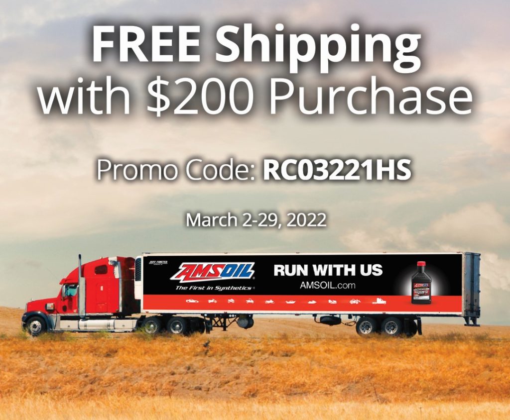 AMSOIL Promo Code for Commercial and Retail accounts